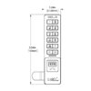 SOLA Vertical - Digilock Nextlock - Ideal Products